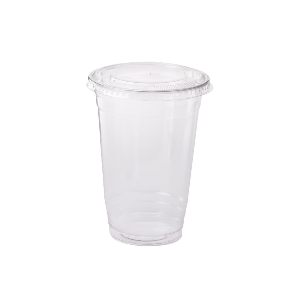 Clear PET Lids for Cups | Leak-Resistant | Amhil