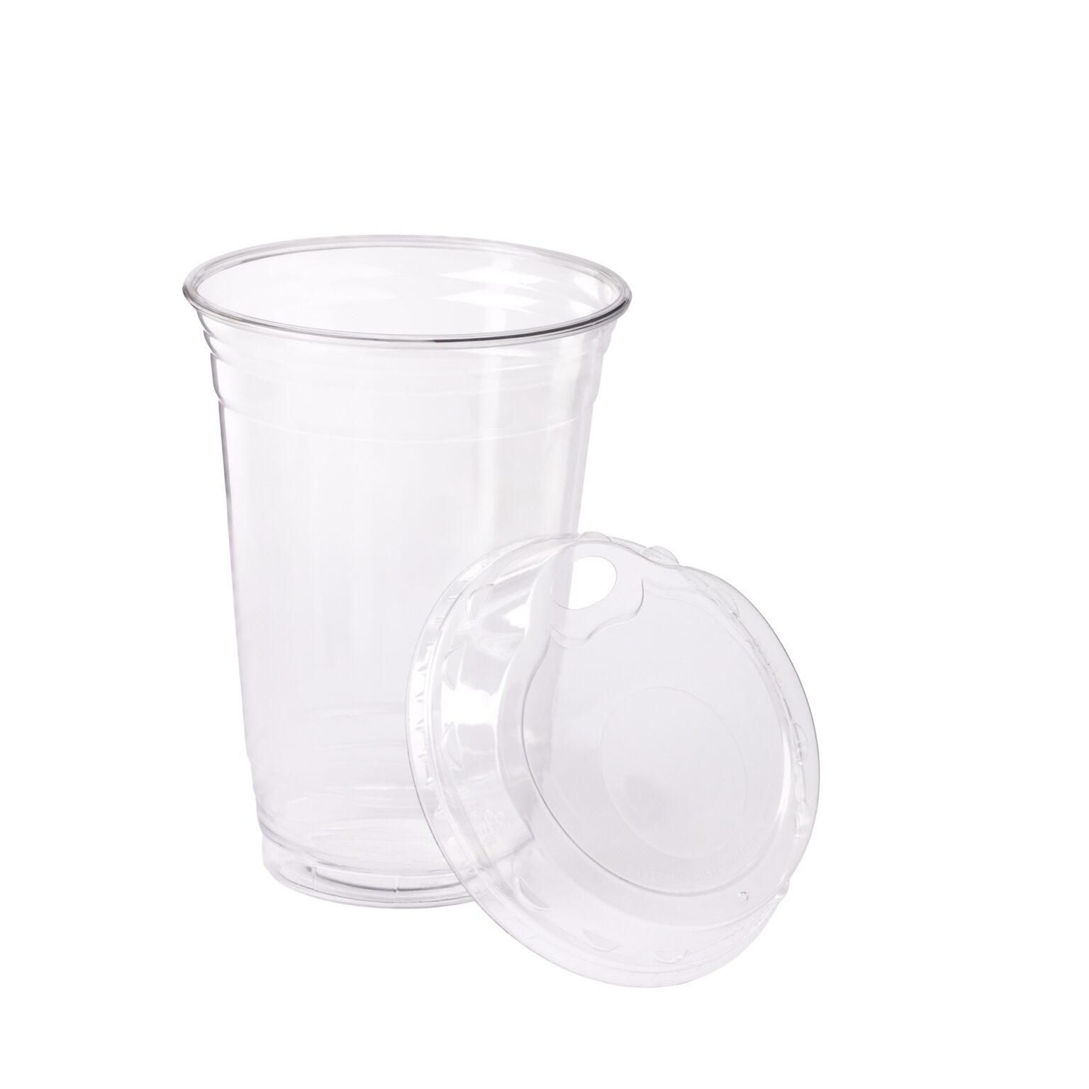 Clear PET Lids for Cups | Leak-Resistant | Amhil