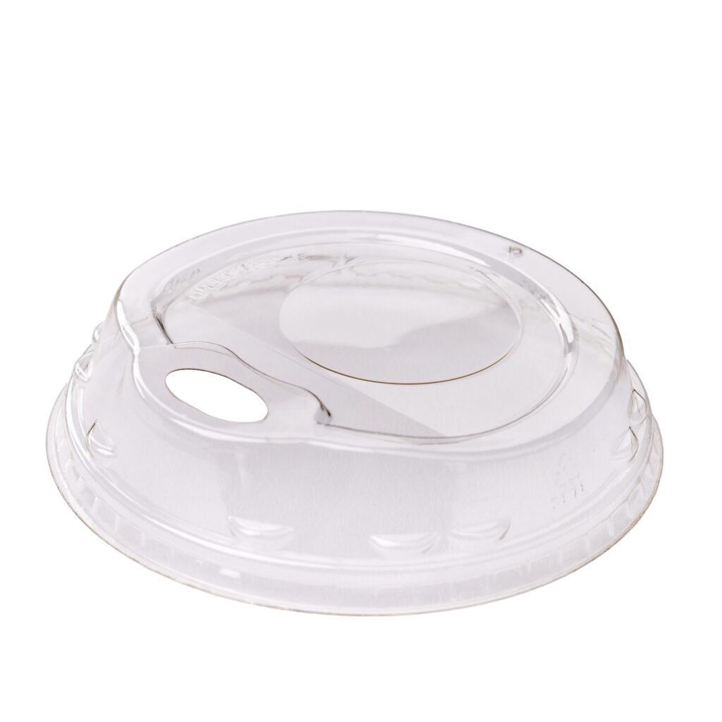 Clear PET Lids for Cups | Leak-Resistant | Amhil